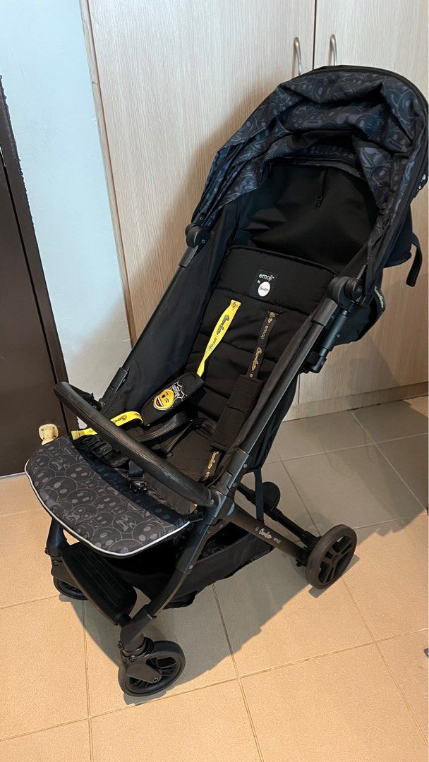 Cocolatte x Emoji Stroller, Babies & Kids, Going Out, Strollers on ...