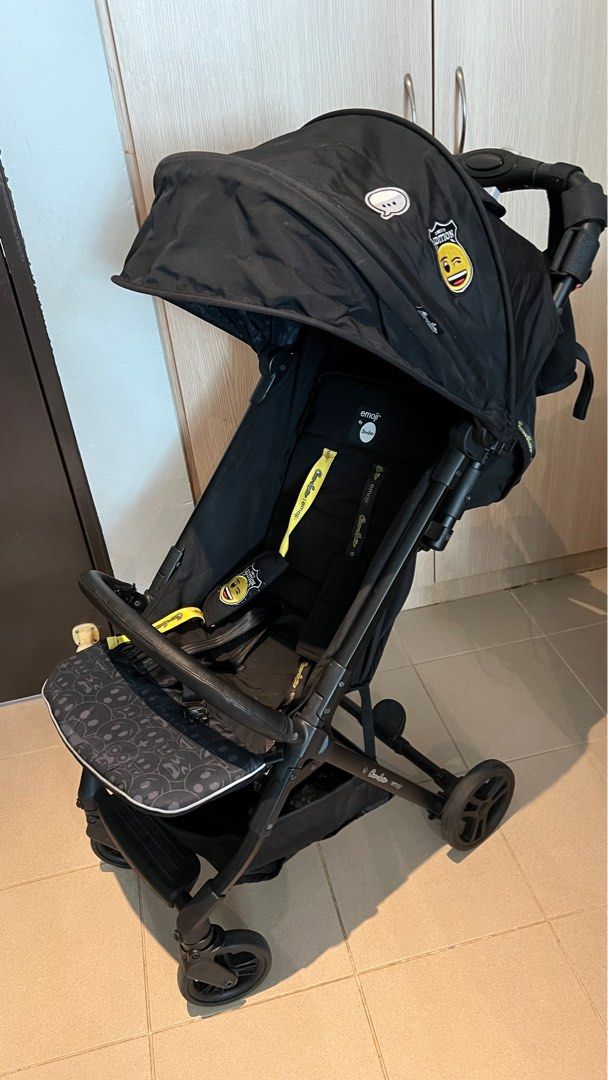 Cocolatte x Emoji Stroller, Babies & Kids, Going Out, Strollers on ...