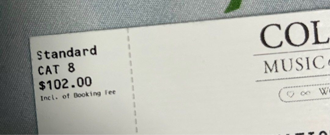 Coldplay cat 8 30/1/2024, Tickets & Vouchers, Event Tickets on Carousell