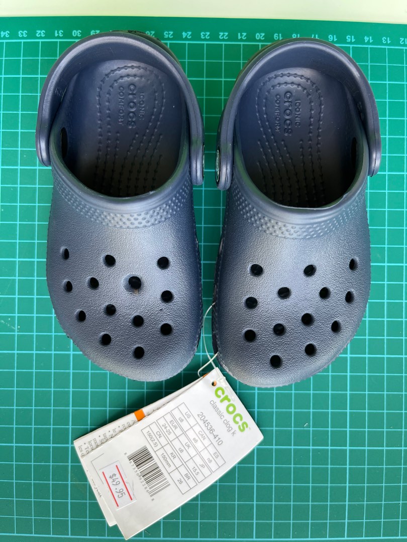 Crocs - C8, Babies & Kids, Babies & Kids Fashion on Carousell