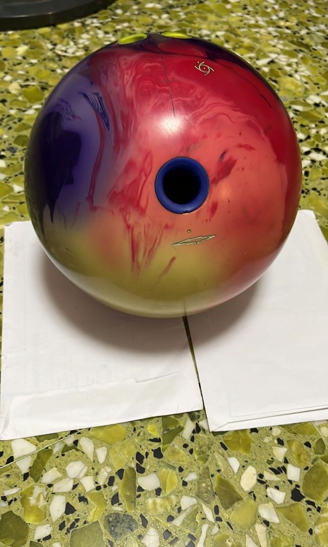 Crux prime bowling ball, Sports Equipment, Sports & Games, Billiards ...