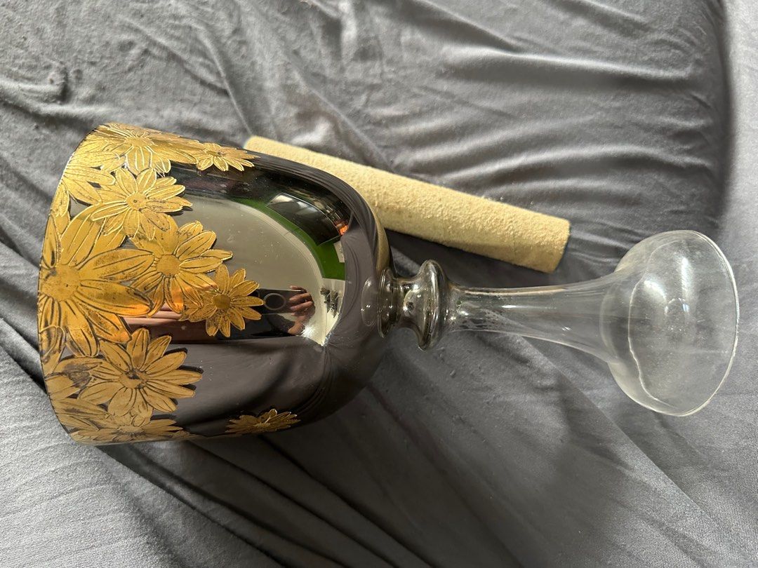 Crystal glass singing bowl, Hobbies & Toys, Memorabilia & Collectibles ...