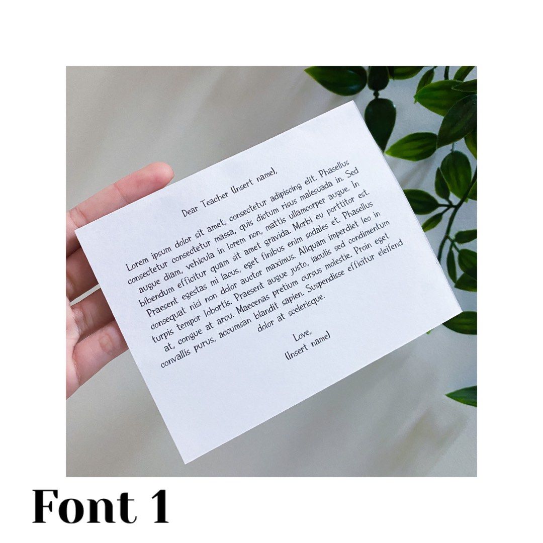 Customisable Best Teacher Ever Cards - Heart/Balloon Design - Custom ...