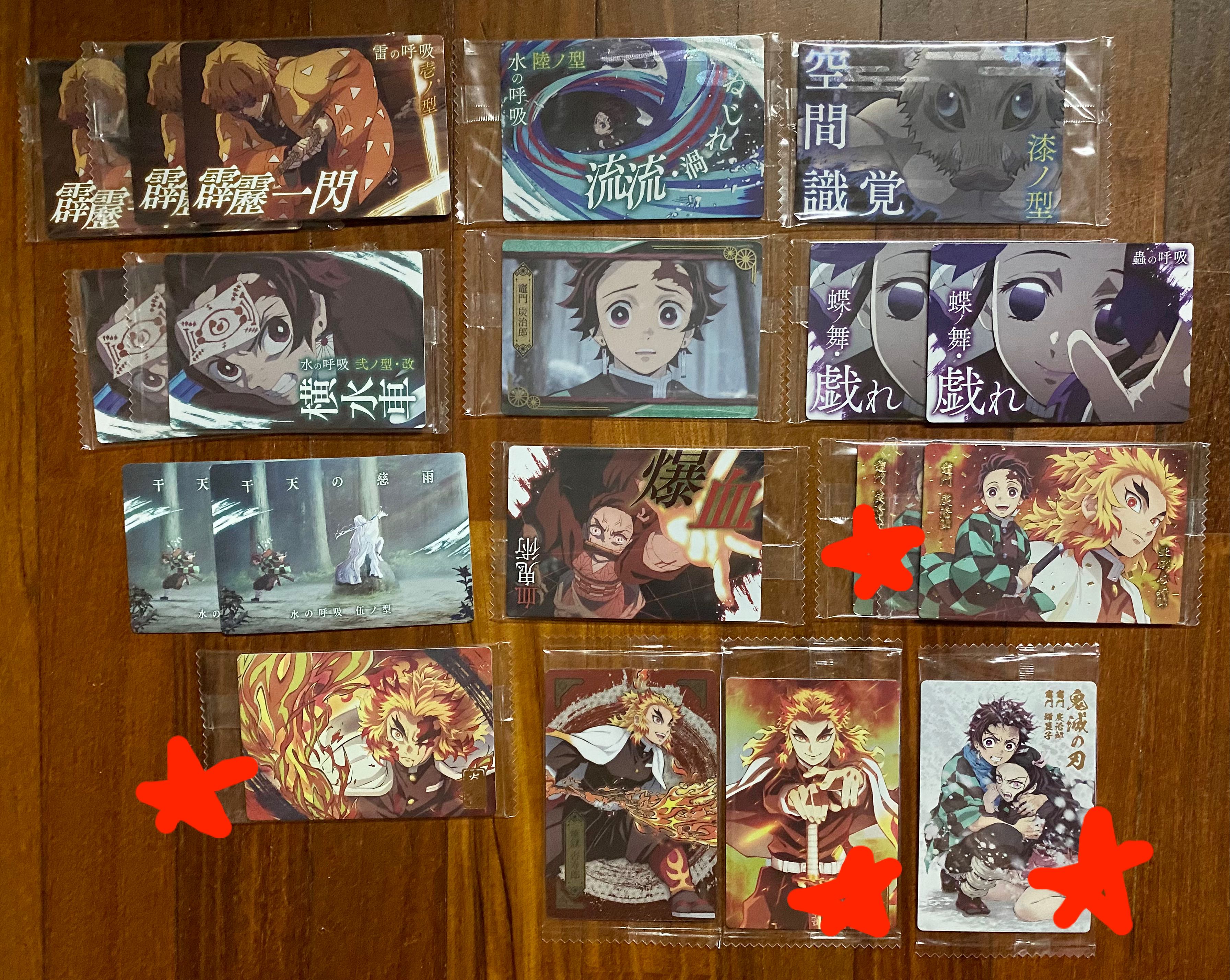 demon slayer cards, Hobbies & Toys, Memorabilia & Collectibles, J-pop ...