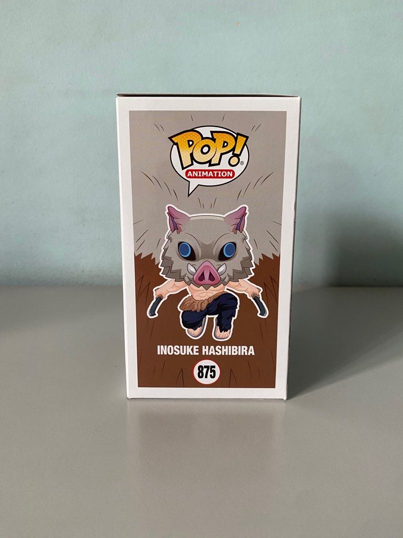 Demon Slayer Funko Pop: Inosuke Hashibira Flocked Chalice Exclusive ...