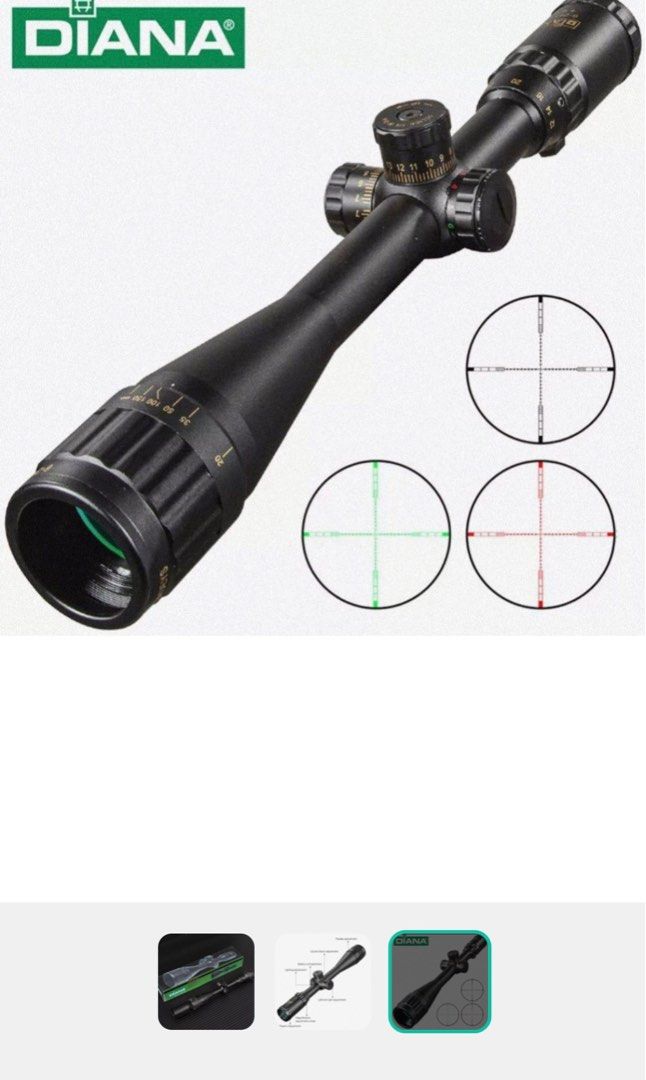 Diana Rifle Scope, Hobbies & Toys, Toys & Games on Carousell