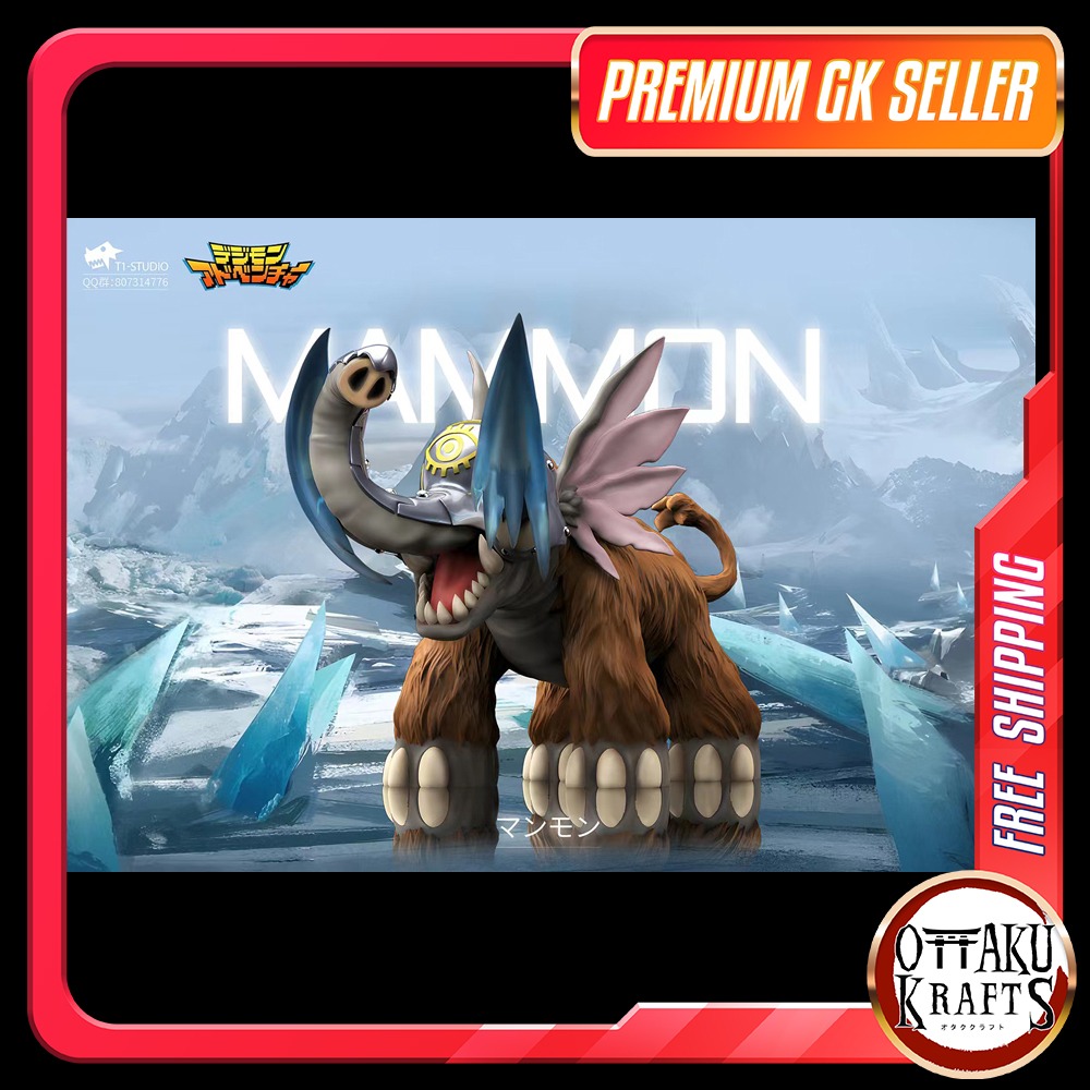 Digimon | Mammon | T1 Studio【PO - FREE Shipping】| GK Figure | GK ...