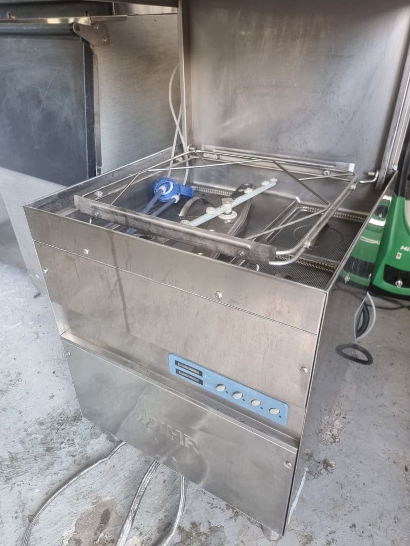 DIHR Dishwasher Hood type Commercial Dishwasher Stainless Steel Used # ...