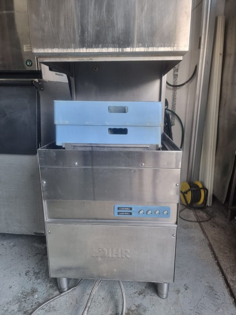 DIHR Dishwasher Hood type Commercial Dishwasher Stainless Steel Used # ...
