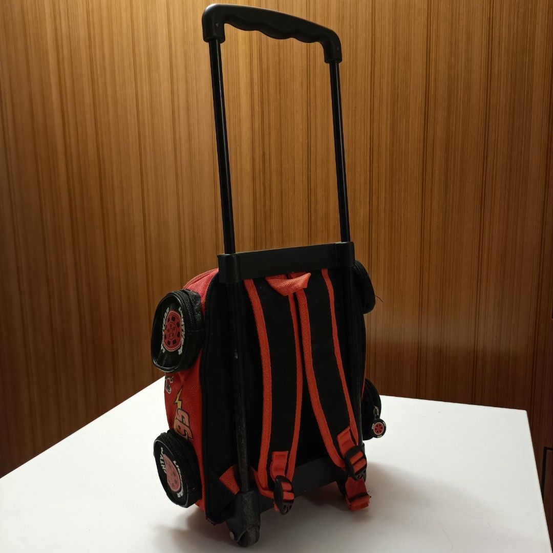 Disney Cars trolley bag, Babies & Kids, Going Out, Other Babies Going ...