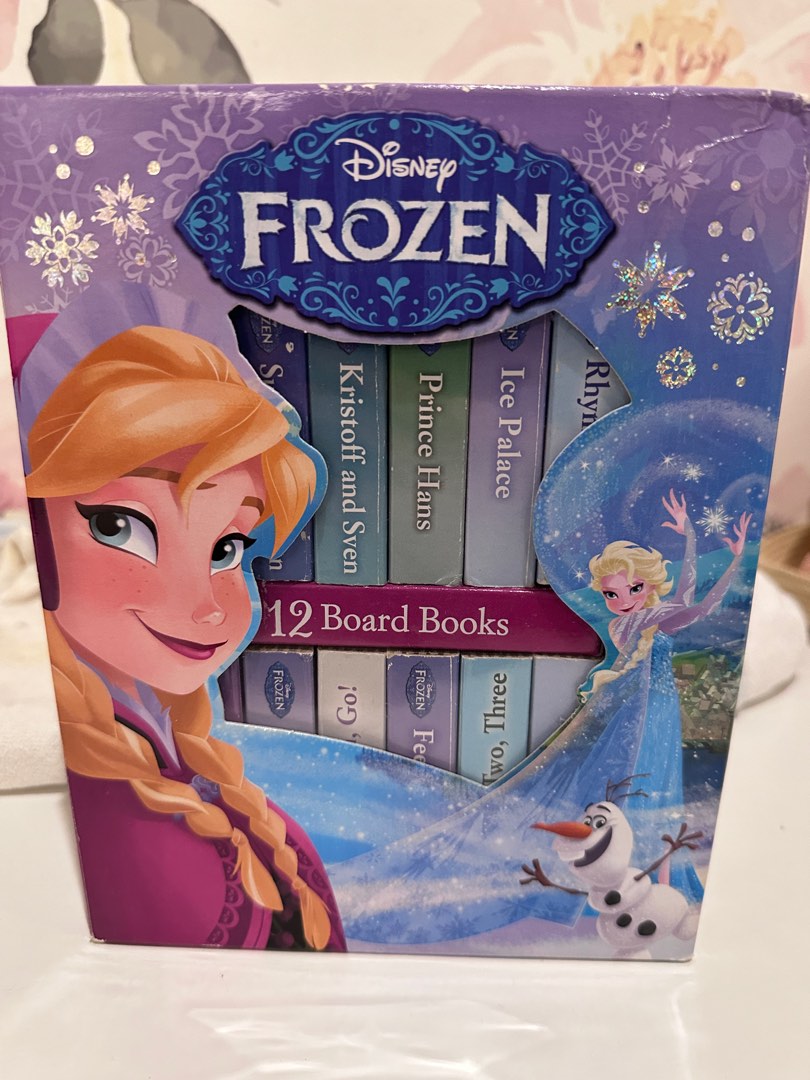 Disney Frozen - My First Library Board Book Block 12-Book Set on Carousell