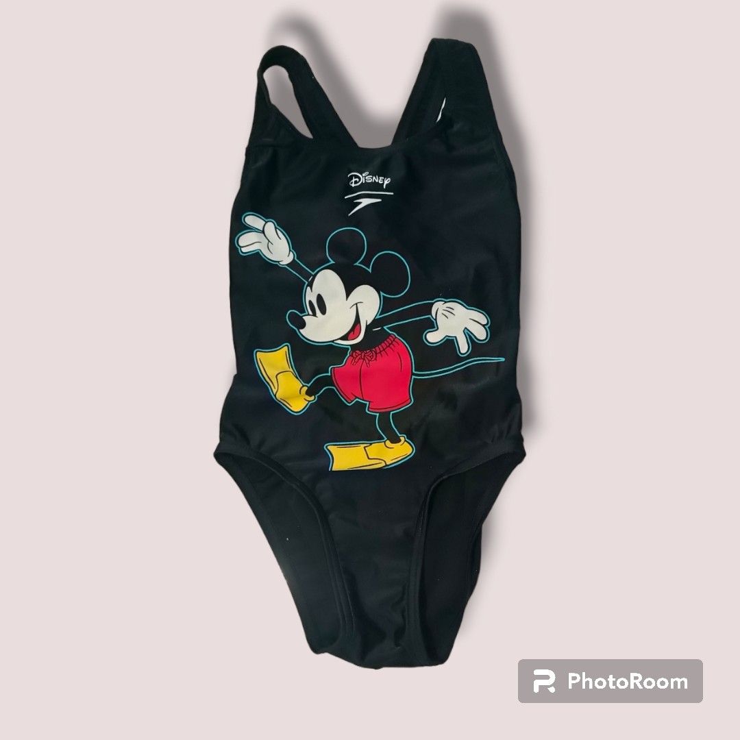Disney speedo mickey bathing suit on Carousell