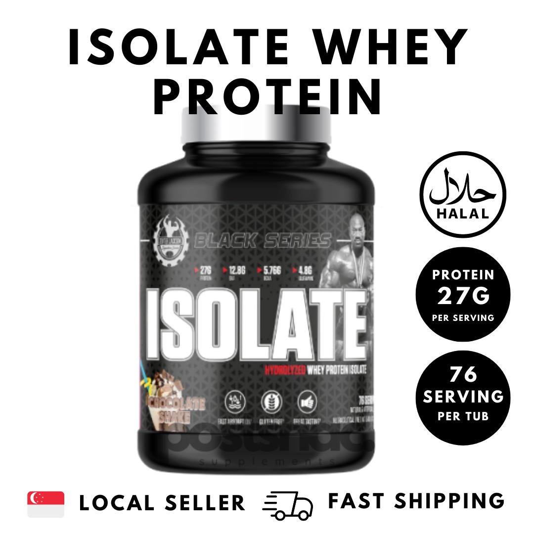 DJSS Isolate Hydrolyzed Whey Protein (5 lbs) (HALAL), Health ...