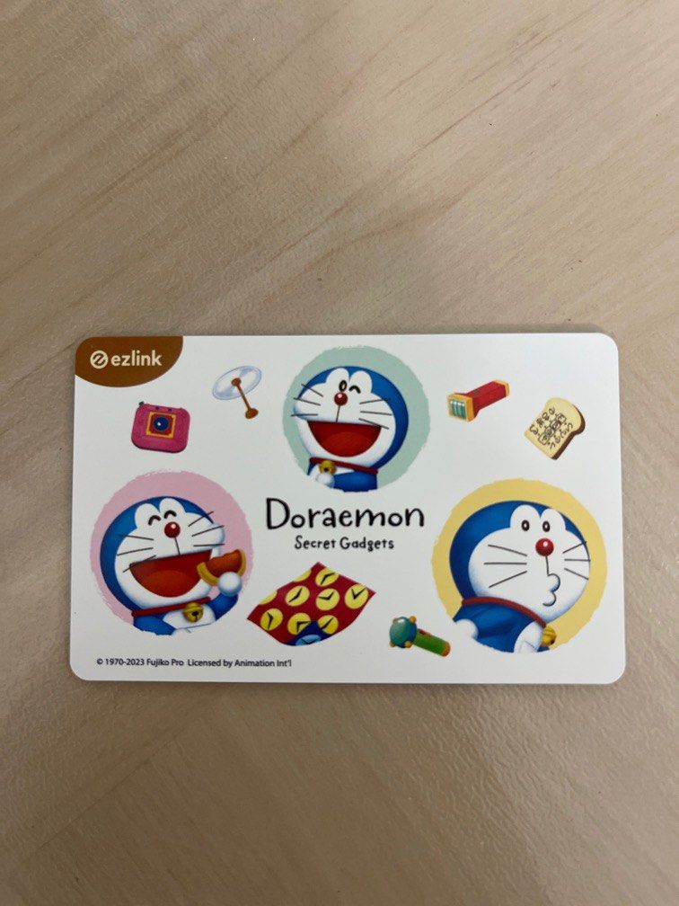 Doraemon Ezlink card - Gadgets 2023, Tickets & Vouchers, Local ...