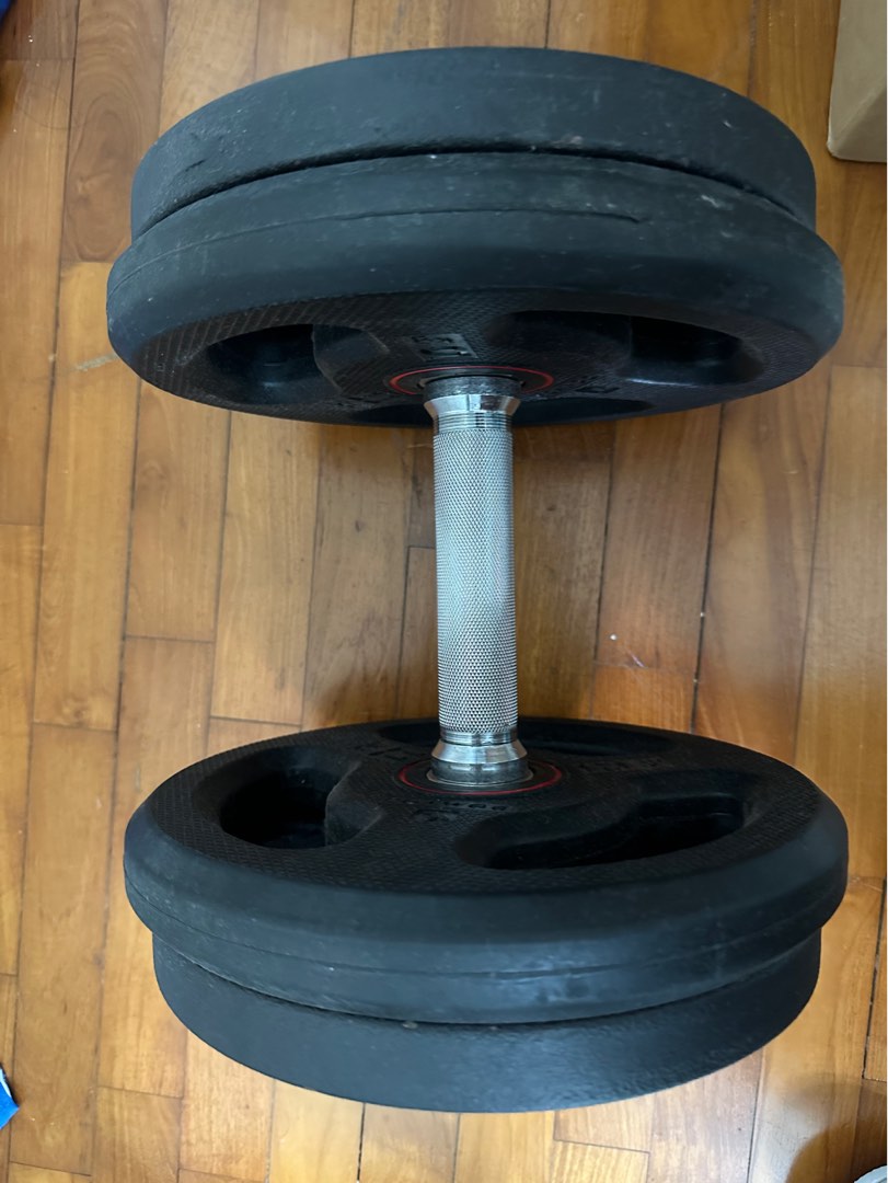 Domyos Dumbbell set, Sports Equipment, Exercise & Fitness, Weights ...