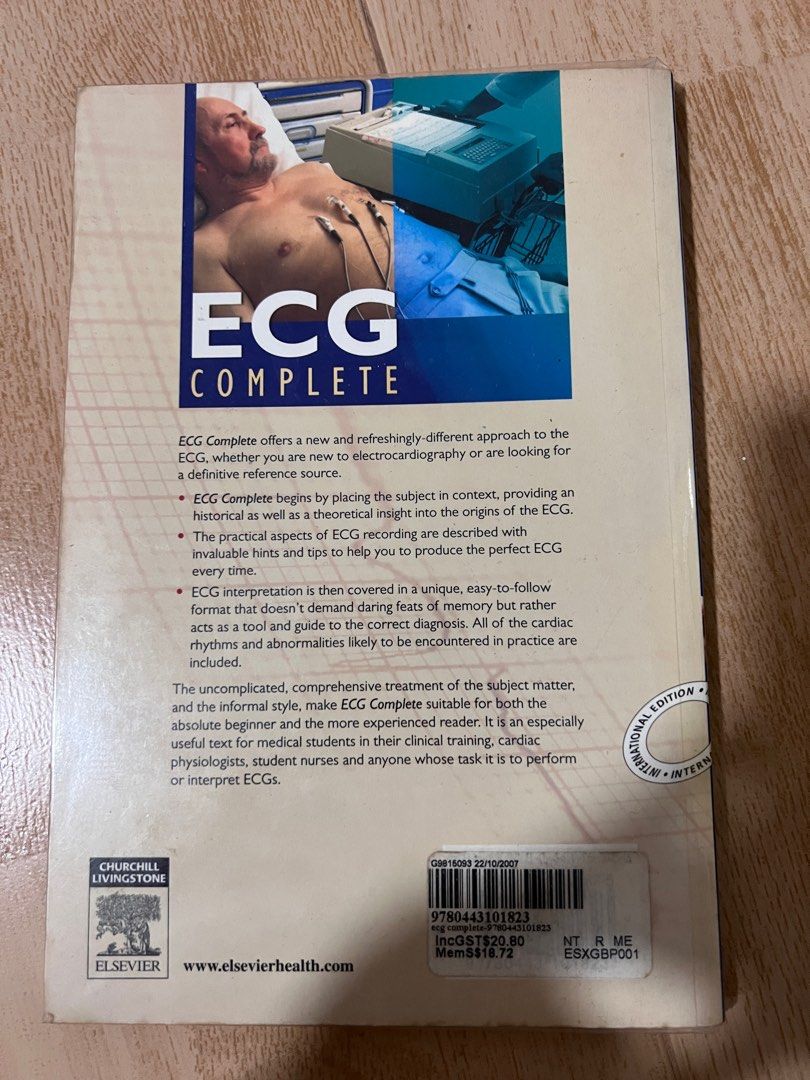 ECG complete - books from basic, Hobbies & Toys, Books & Magazines ...