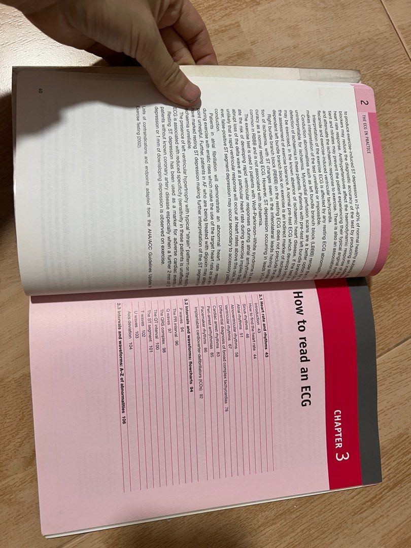 ECG complete - books from basic, Hobbies & Toys, Books & Magazines, Textbooks on Carousell