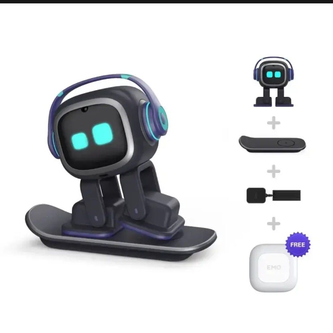 emo pet AI Robot desktop chatgpt toy, Video Gaming, Gaming Accessories ...