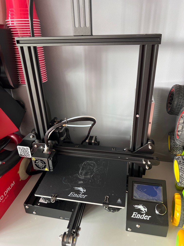 Ender 3D printer, Computers & Tech, Printers, Scanners & Copiers on Carousell