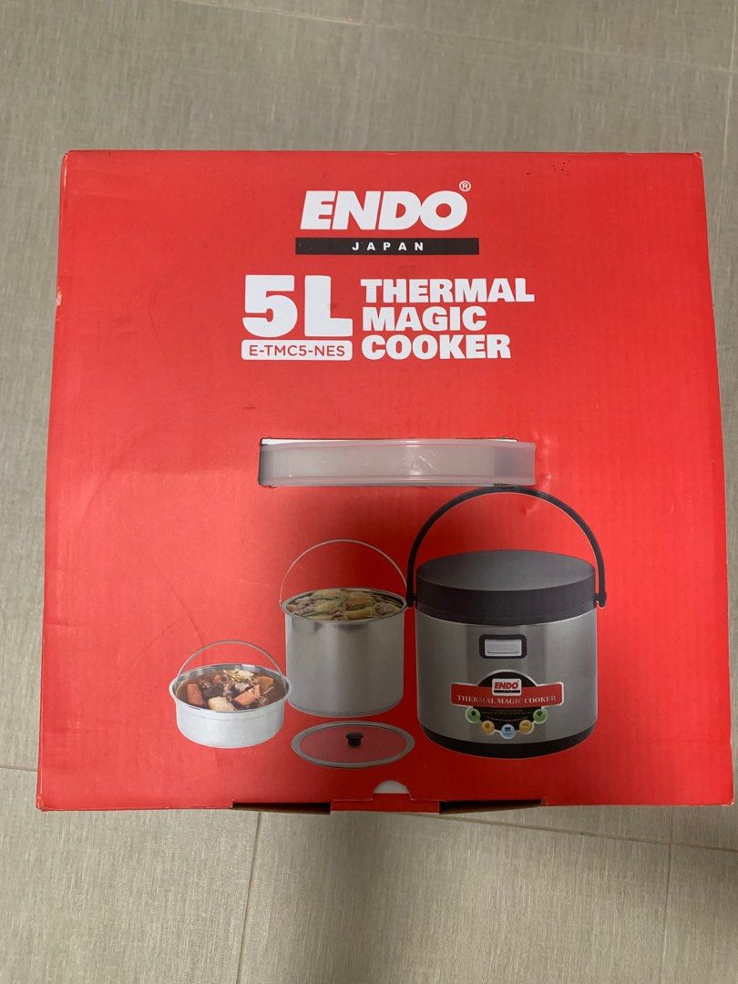Endo (Japan) Thermal magic cooker, TV & Home Appliances, Kitchen ...