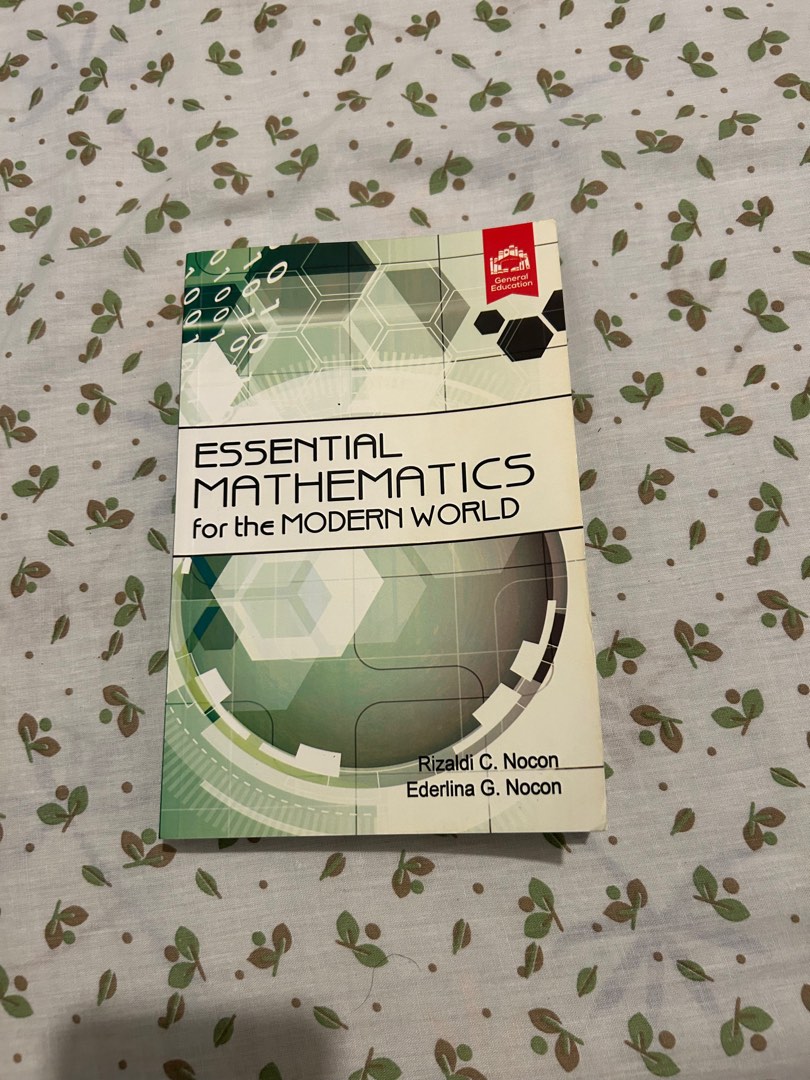 Essential Mathematics for the Modern World, Hobbies & Toys, Books ...