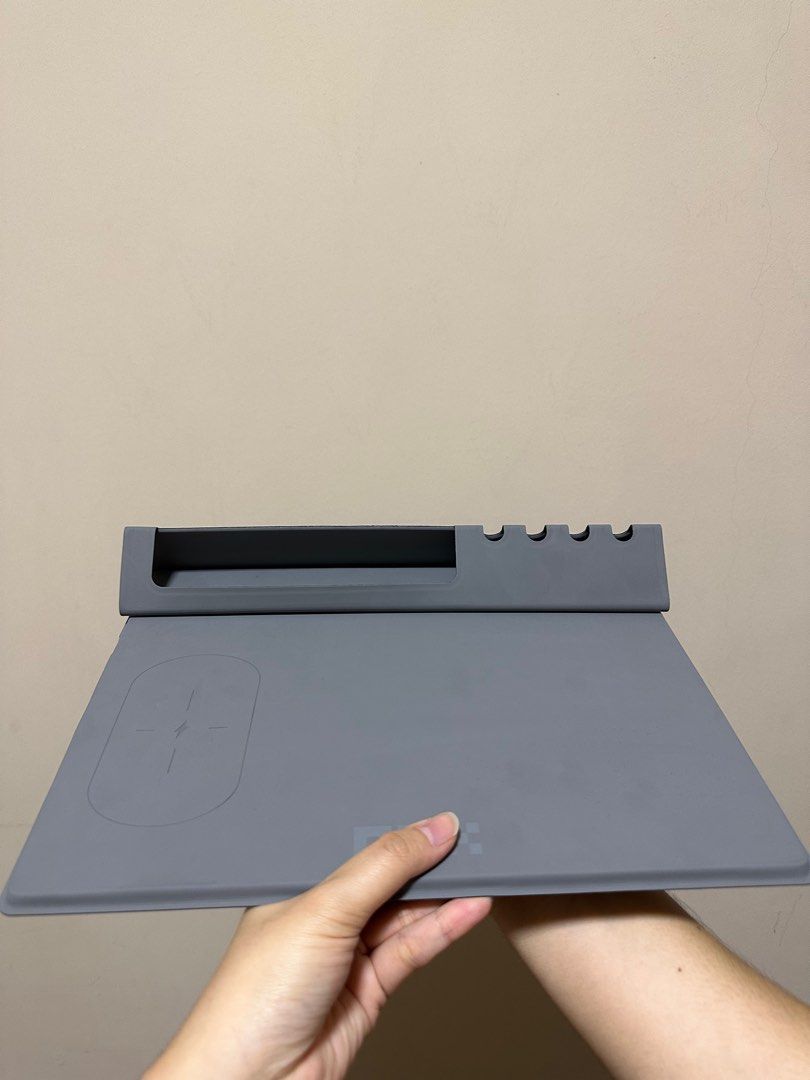 Evopad Charge Wireless Charger/Mousepad/Pen Holder/Phone Stand The ...