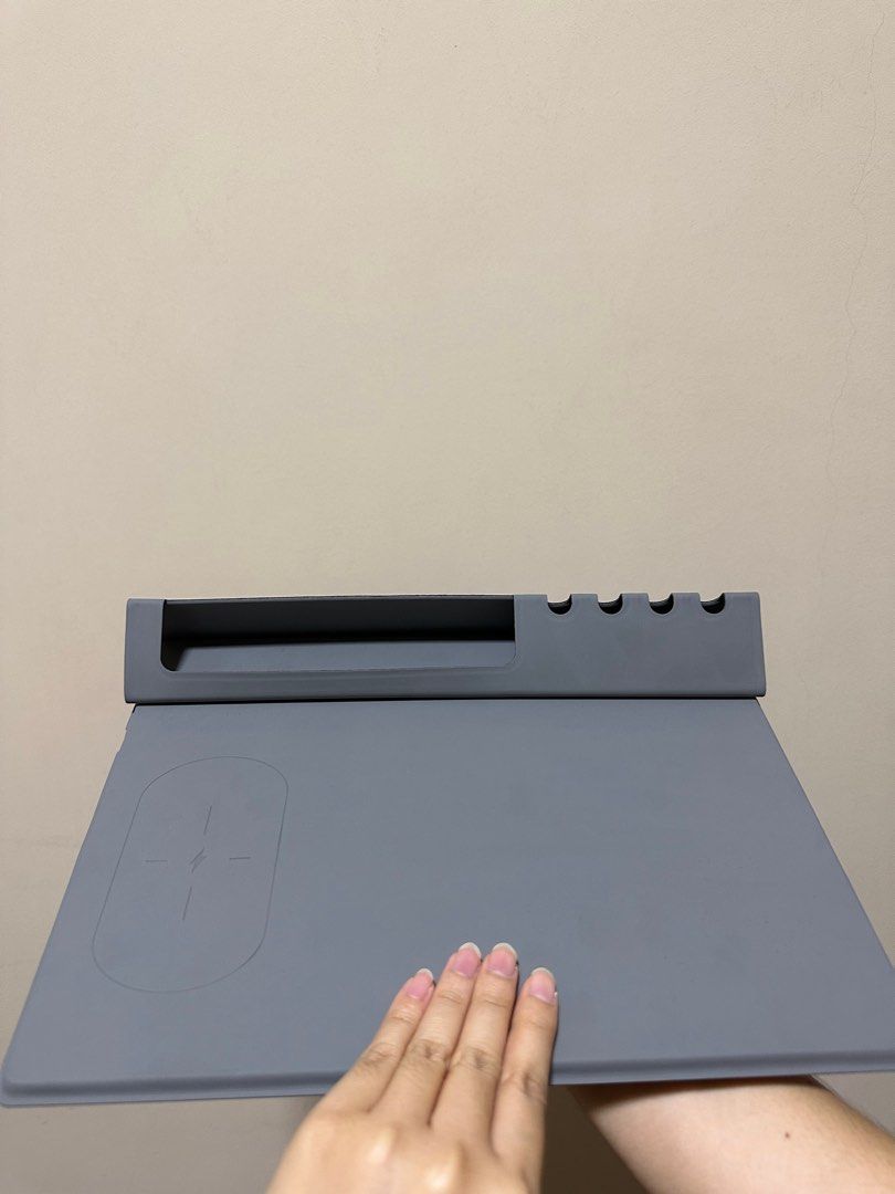 Evopad Charge Wireless Charger/Mousepad/Pen Holder/Phone Stand The ...