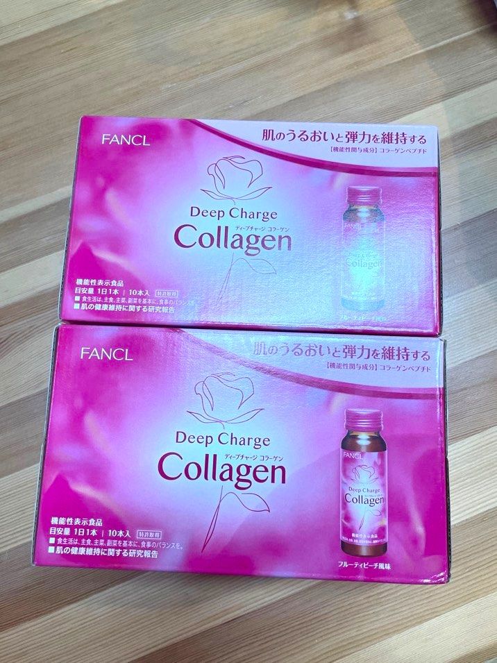 Fancl Deep Charge Collagen Drink - 50ml x 30, Health & Nutrition ...