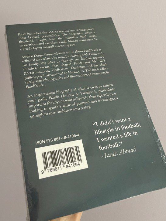 Fandi Ahmad Biography: Fandi Honour & Sacrifice, Hobbies & Toys, Books ...