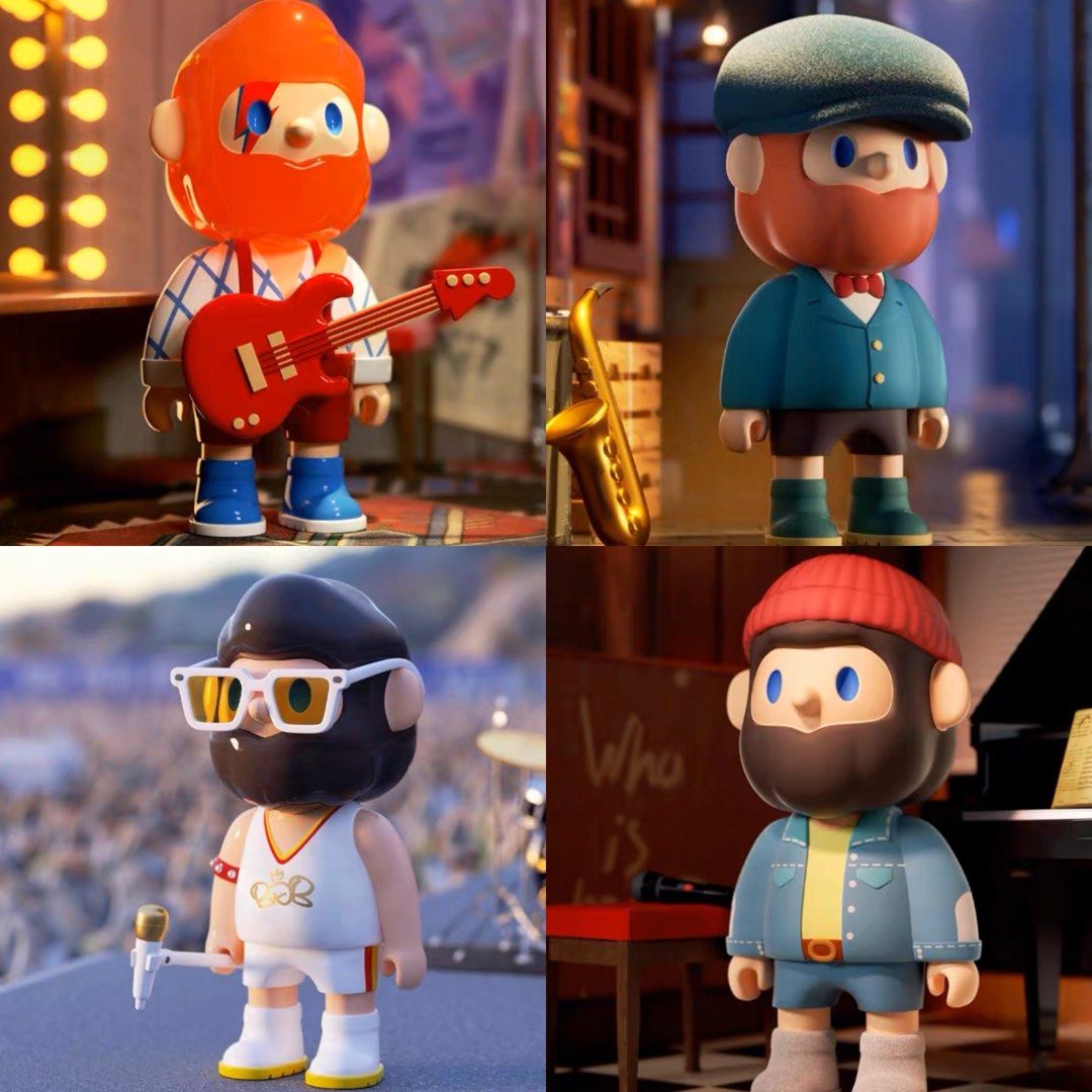 FARMER BOB RETRO REPLAY series / FULL SET / SINGLE BLIND BOX / ABLE TO ...