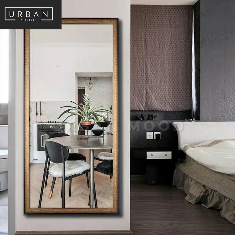 FAUST Modern Full Length Wall Mirror, Furniture & Home Living, Home ...