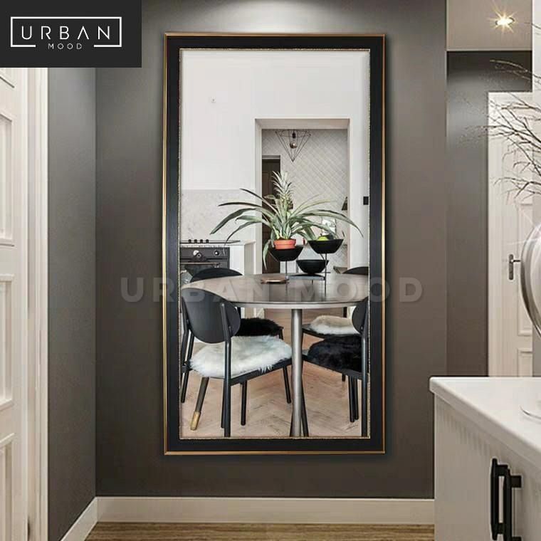 FAUST Modern Full Length Wall Mirror, Furniture & Home Living, Home ...