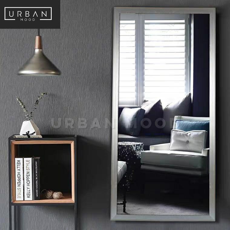 FAUST Modern Full Length Wall Mirror, Furniture & Home Living, Home ...