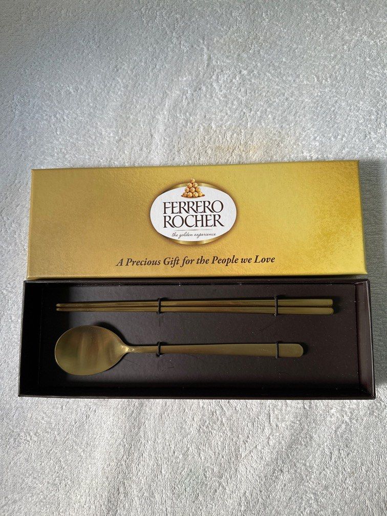 Ferrero Rocher Limited Edition Cutlery Set, Furniture & Home Living ...
