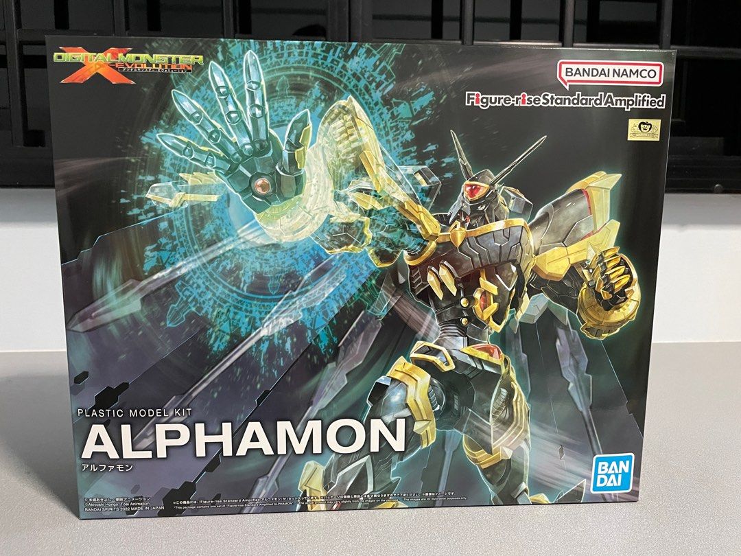 Figure-rise Standard Amplified Alphamon by Bandai, Hobbies & Toys, Toys ...