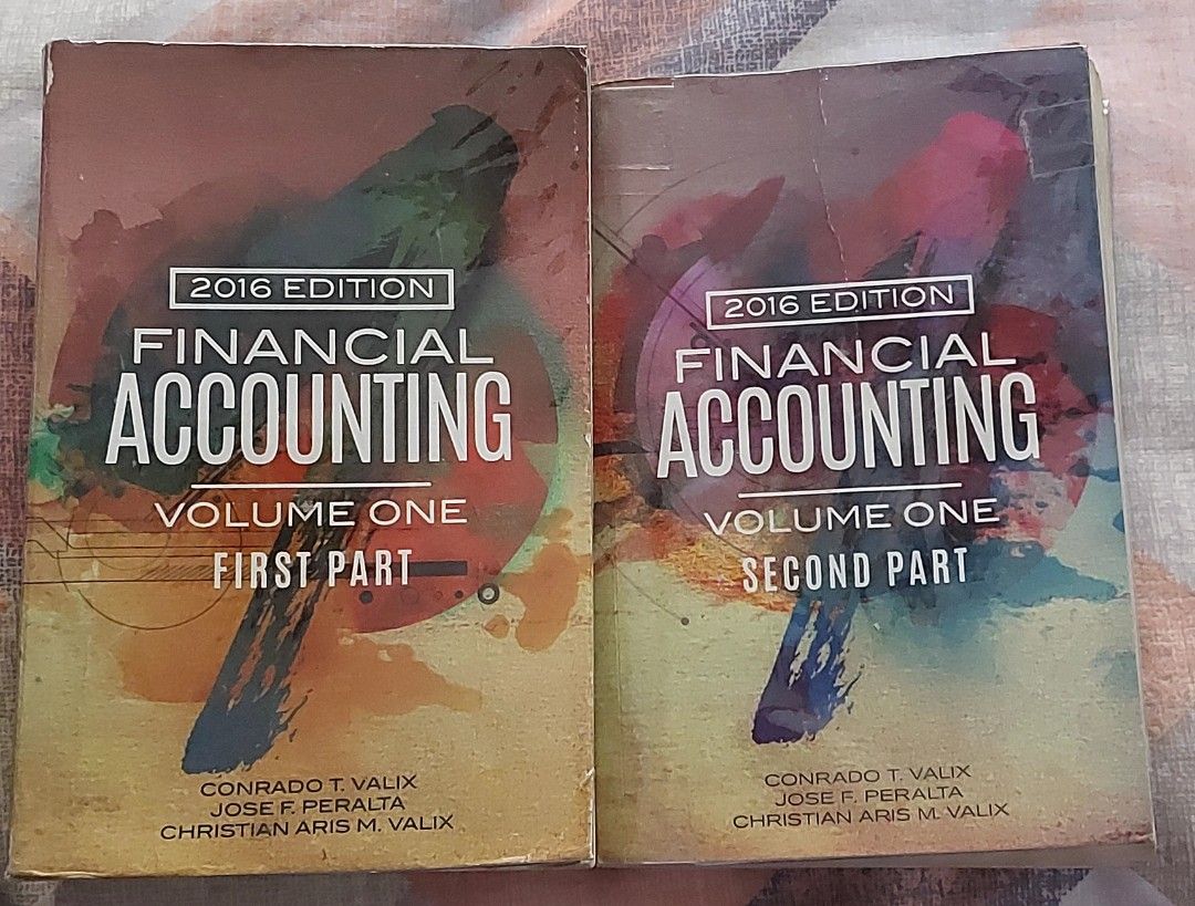 Financial Accounting Volume 1 and 2, Hobbies & Toys, Books & Magazines ...