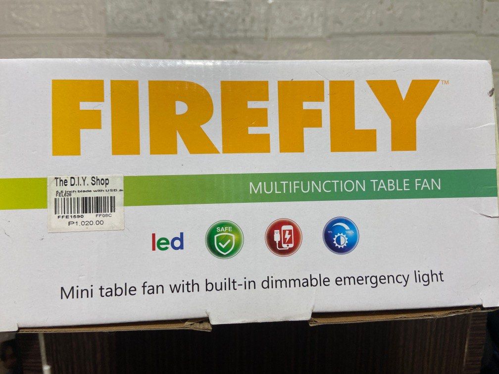Firefly Multifunction Table Fan, Furniture & Home Living, Lighting ...