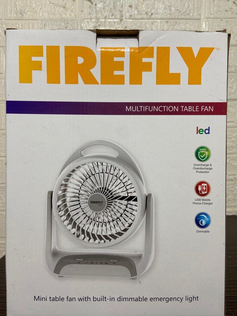 Firefly Multifunction Table Fan, Furniture & Home Living, Lighting ...