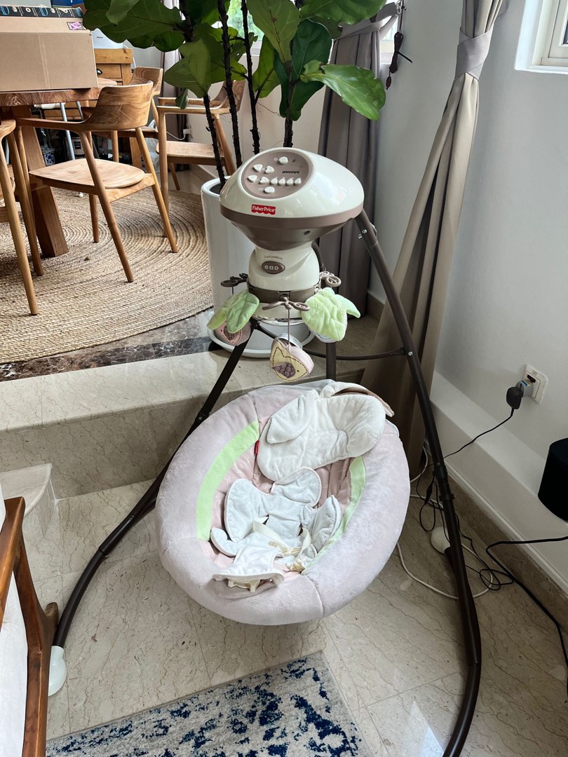Fisher Price Baby Swing, Babies & Kids, Infant Playtime on Carousell