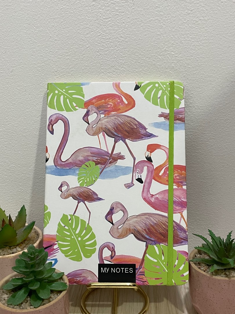 Flamingo Summer Journal, Hobbies & Toys, Stationary & Craft, Stationery ...