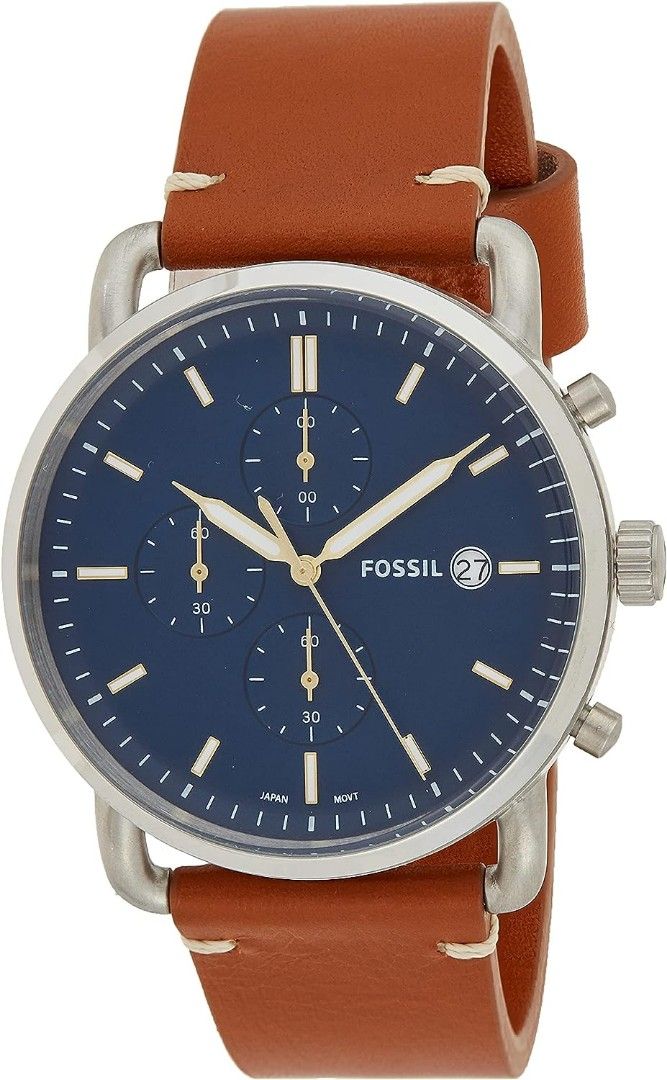 Fossil The Commuter Chronograph, Men's Fashion, Watches & Accessories ...