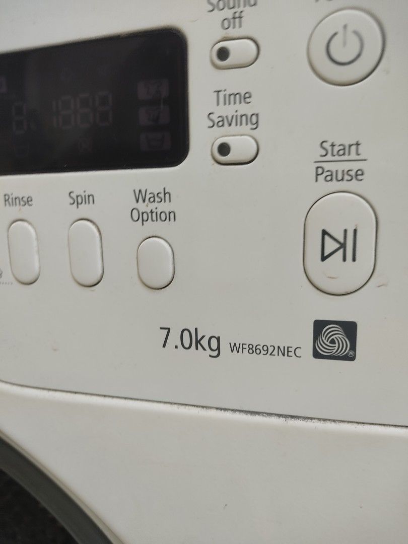 Free spoilt front load washing machine, TV & Home Appliances, Washing ...