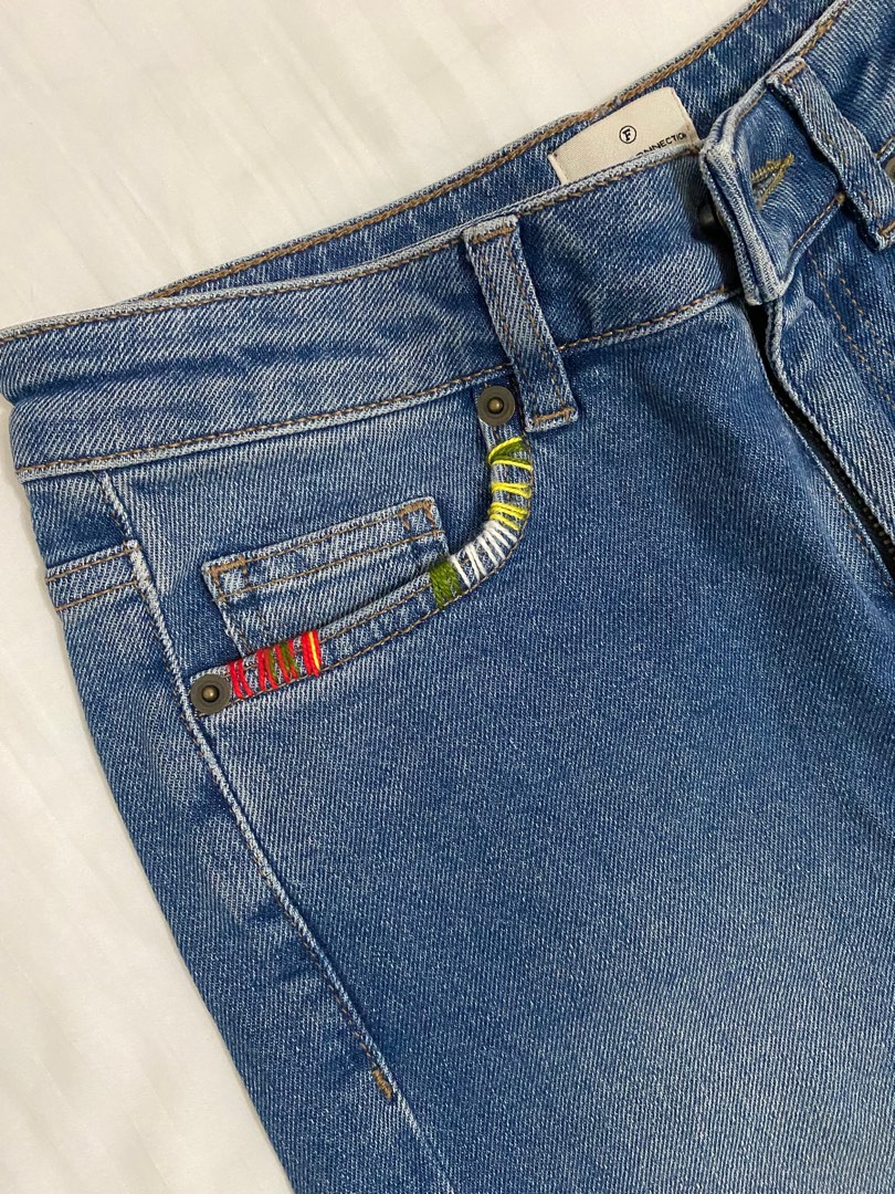 FRENCH CONNECTION slim straight denim jeans on Carousell