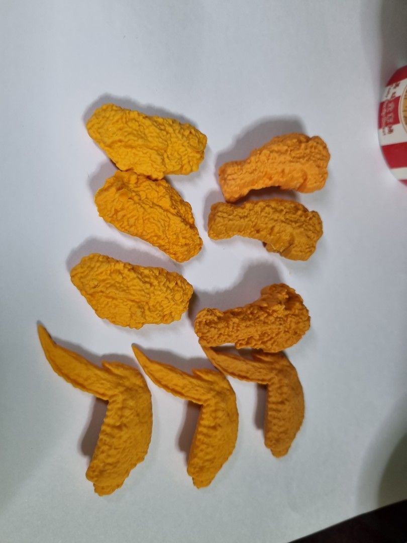 Fried Chicken Eraser, Hobbies & Toys, Stationery & Craft, Stationery ...