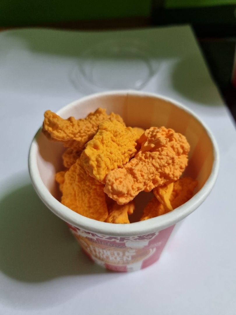 Fried Chicken Eraser, Hobbies & Toys, Stationery & Craft, Stationery ...