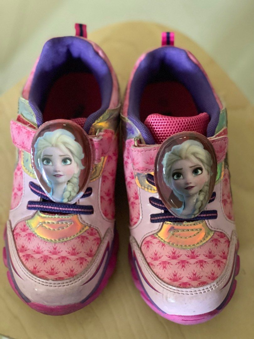 Frozen shoes, Babies & Kids, Babies & Kids Fashion on Carousell