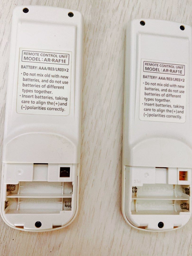 Fujitsu remote control AR-RAF1E, TV & Home Appliances, Air Conditioners ...