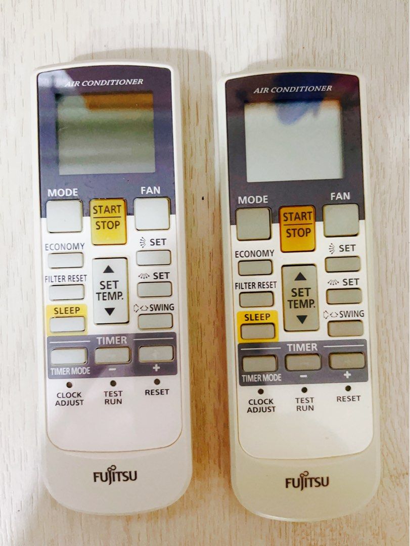 Fujitsu remote control AR-RAF1E, TV & Home Appliances, Air Conditioners ...