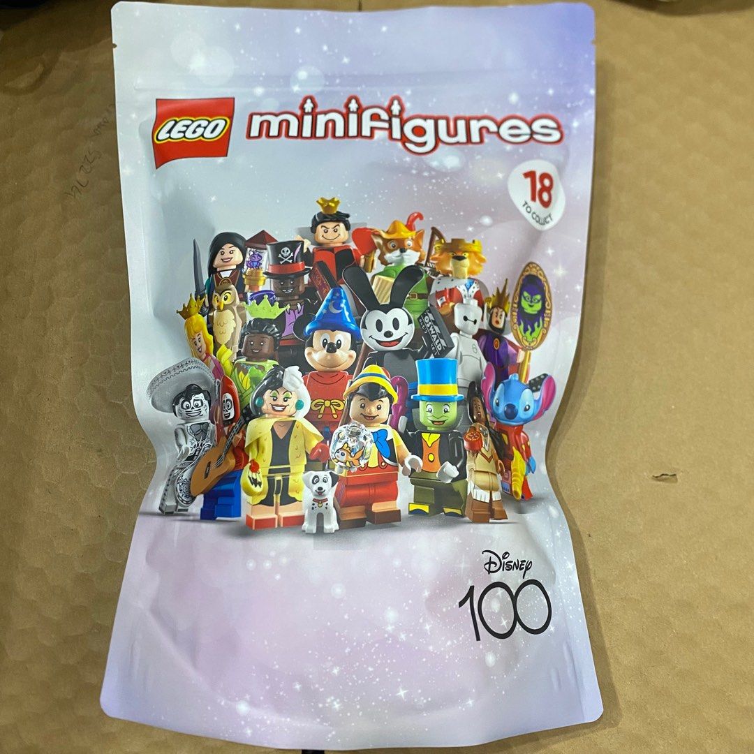 (全套full set 18款+100th 周年限 定大袋） 全新 已開袋確認： lego 71038 Disney series 3 ...