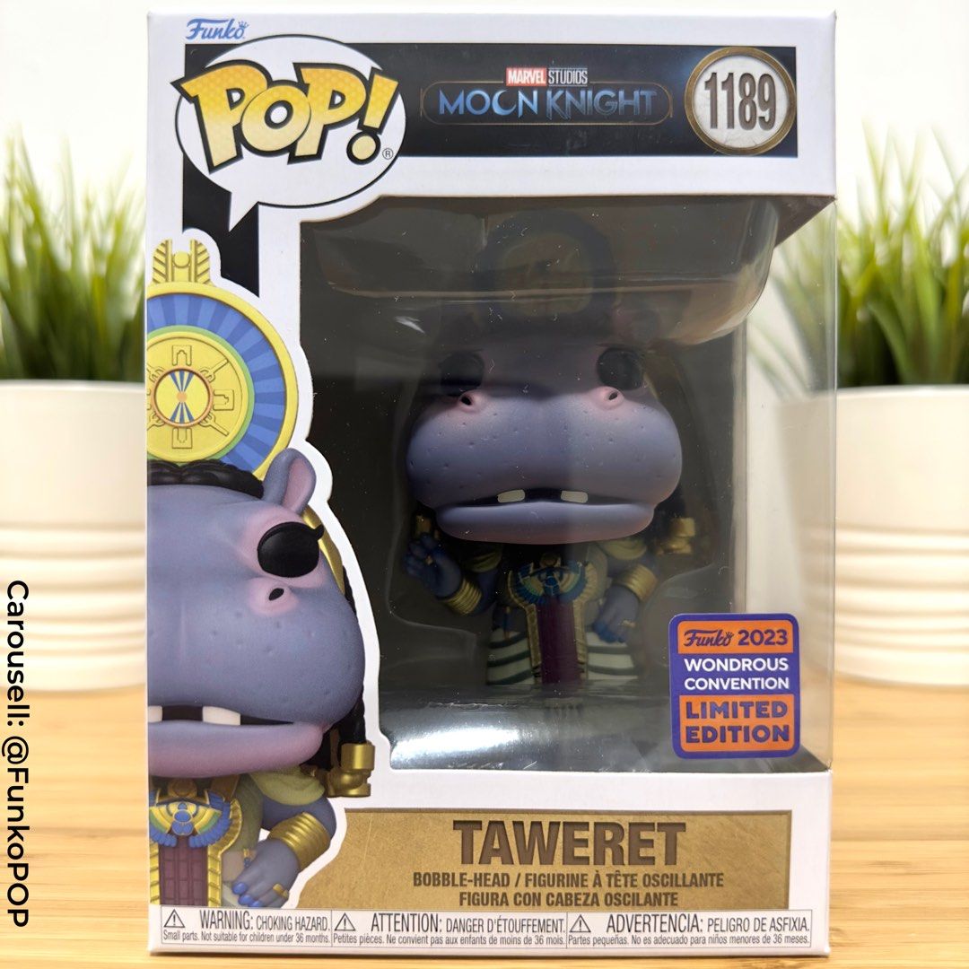 Funko Pop Moon Knight Taweret, Hobbies & Toys, Toys & Games on Carousell
